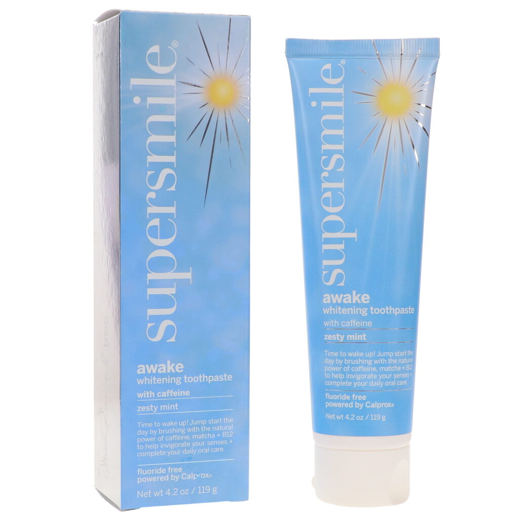 Supersmile Professional Awake Whitening Toothpaste With Caffeine Zesty ...