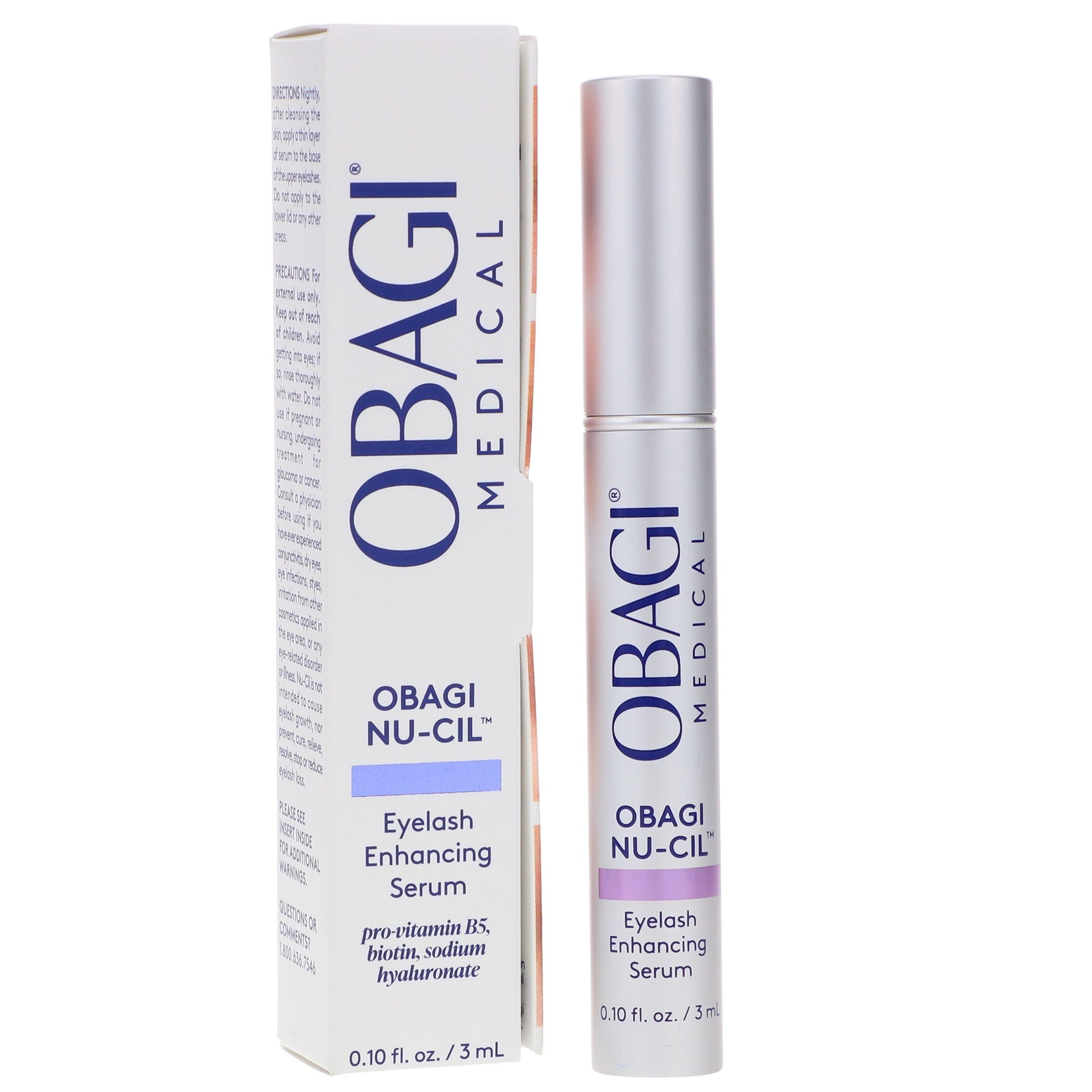Obagi Nu-Cil Eyelash Enhancing Serum 0.1 Oz | Lala Daisy