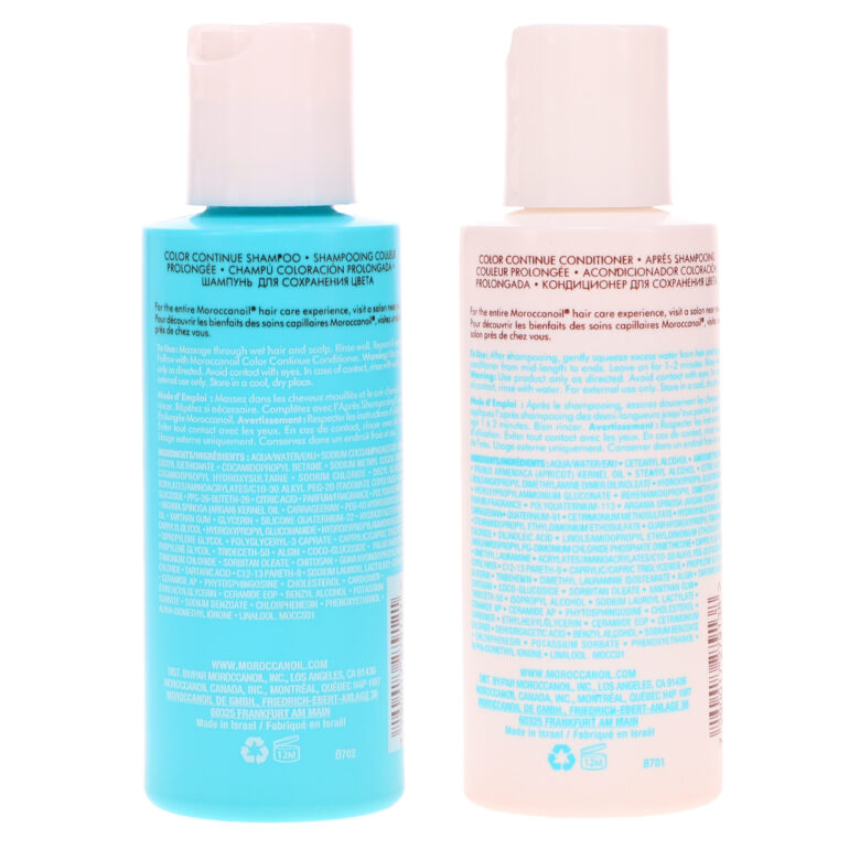 Moroccanoil Color Complete Color Continue Shampoo 2.4 oz & Color ...
